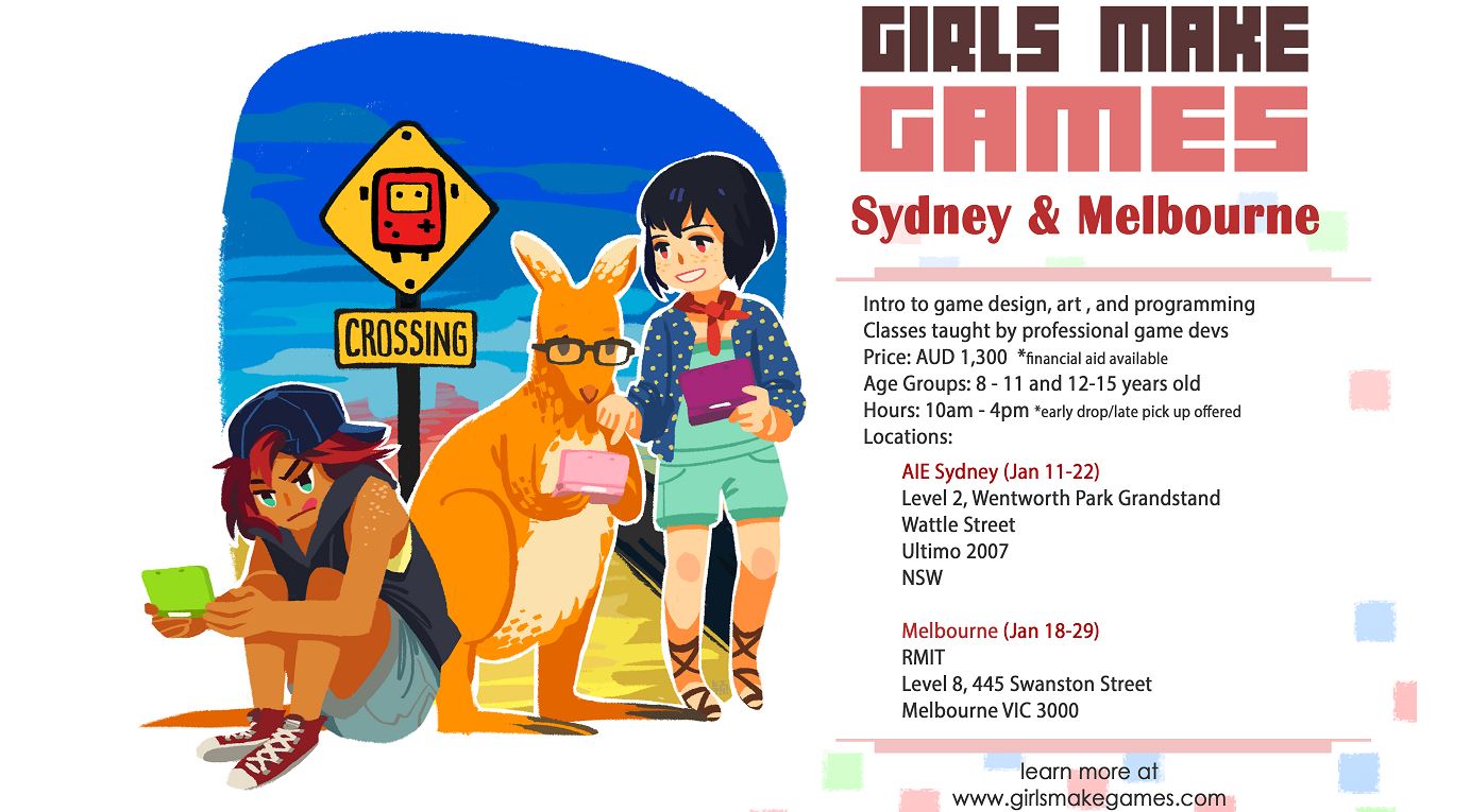 Girls Make Games returns to Sydney and Melbourne for early 2016 ...