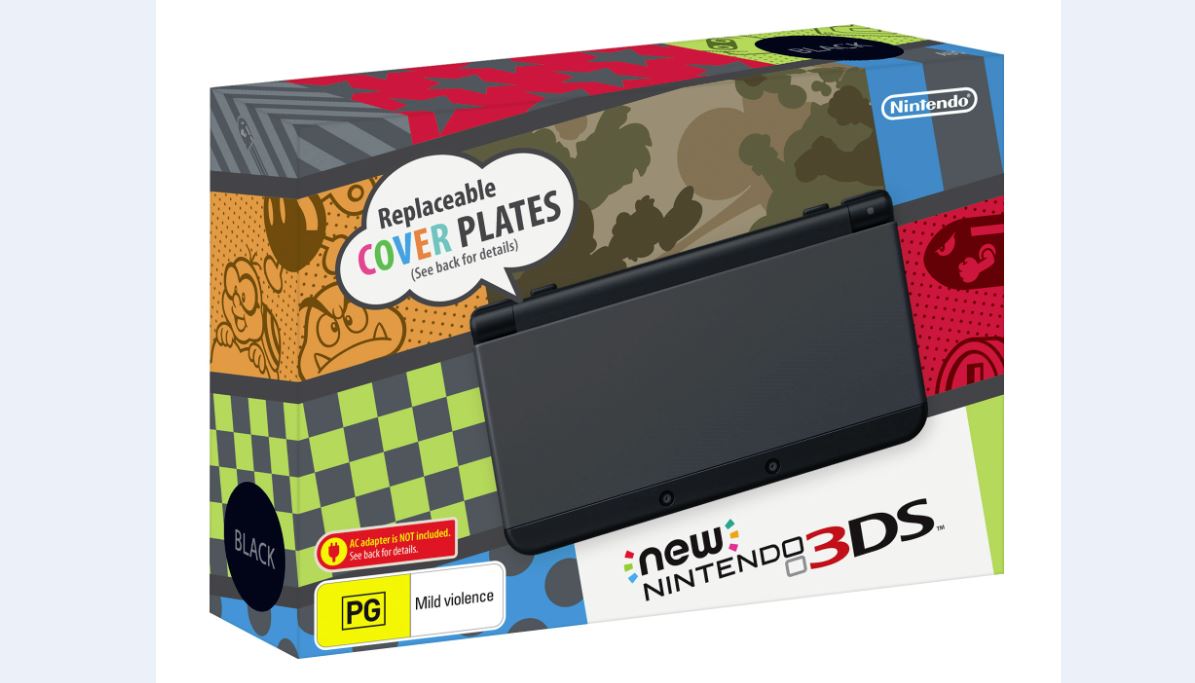 New Nintendo 3DS will be Available in Black from 17th October in ...