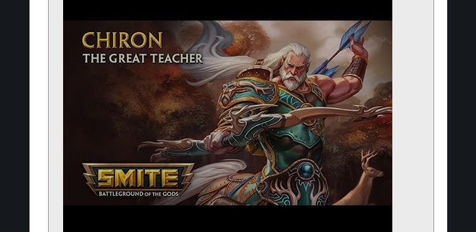 SMITE new god Chiron [Video], new Pantheon, Super regionals esports ...
