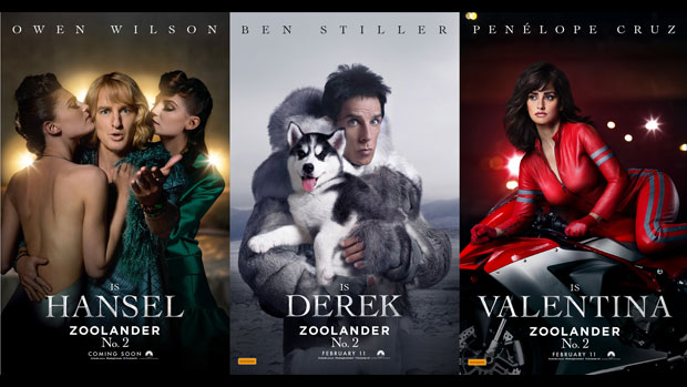Character Posters for Zoolander 2 - Impulse Gamer