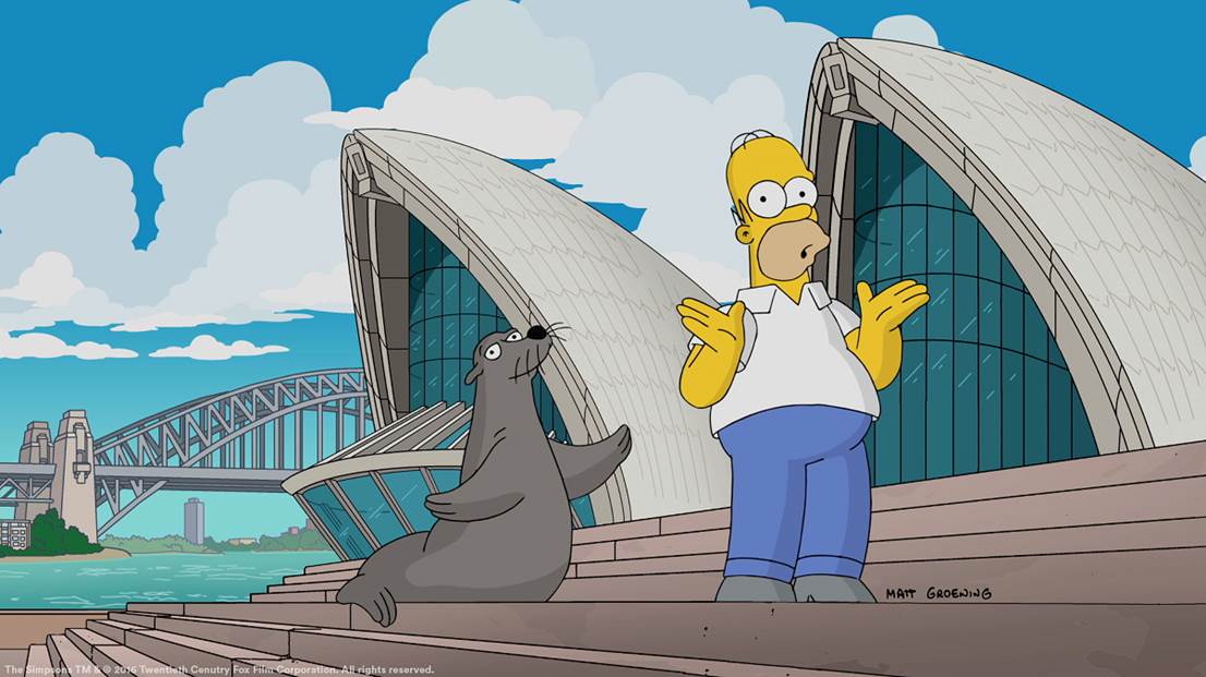 WATCH: HOMER SIMPSON VS. SYDNEY OPERA HOUSE - Impulse Gamer