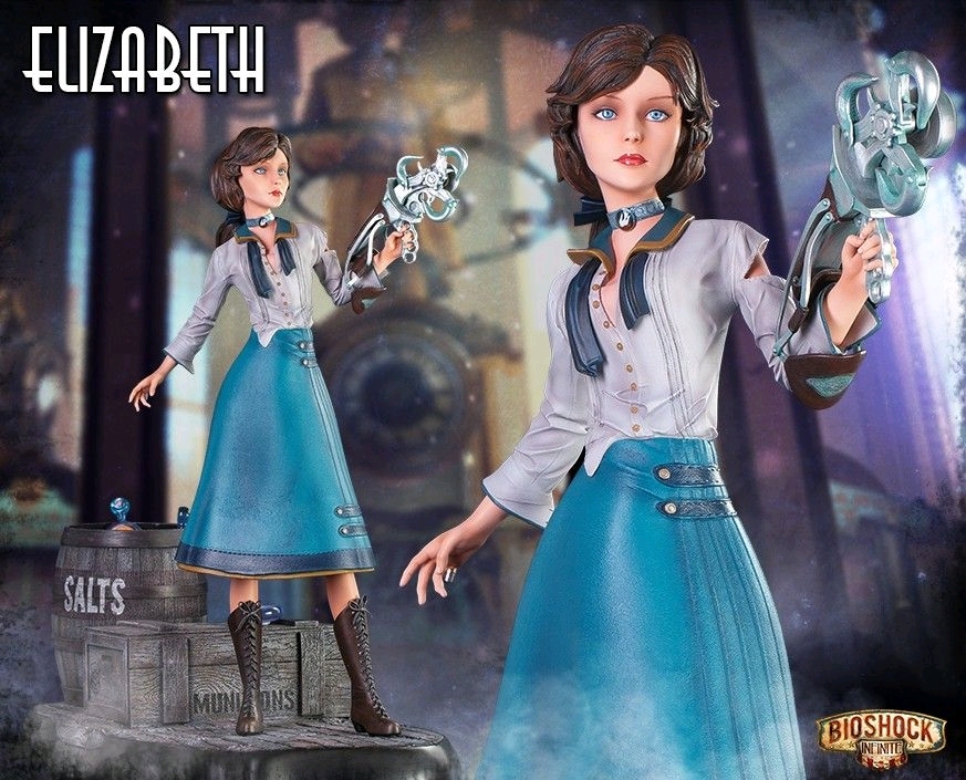 Bioshock Infinite - Elizabeth 18" Statue ... Gaming Perfection ...