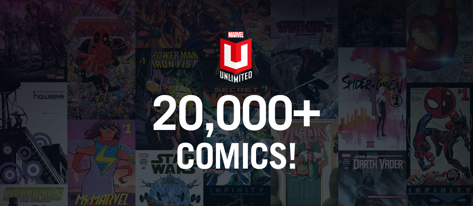 MARVEL UNLIMITED: DIGITAL SUBSCRIPTION SERVICE HITS 20,000 COMICS ...