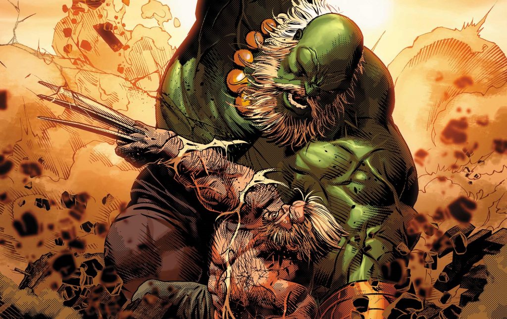 WOLVERINE VS. HULK AS YOU’VE NEVER SEEN BEFORE IN OLD MAN LOGAN #25 ...