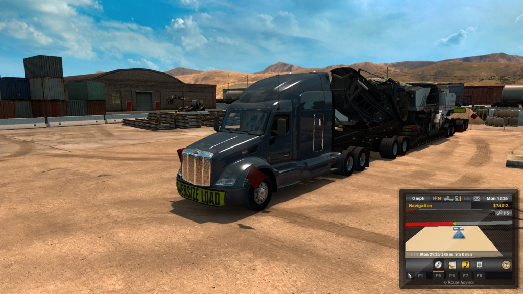 American Truck Simulator: Heavy Cargo Pack DLC Review - Impulse Gamer