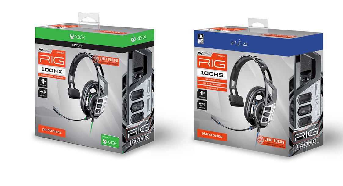 Plantronics Takes Gaming and Chat to New Levels with the RIG100 ...