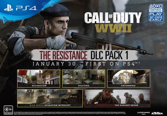 Official Call of Duty: WWII - The Resistance DLC 1 Live Action Trailer ...