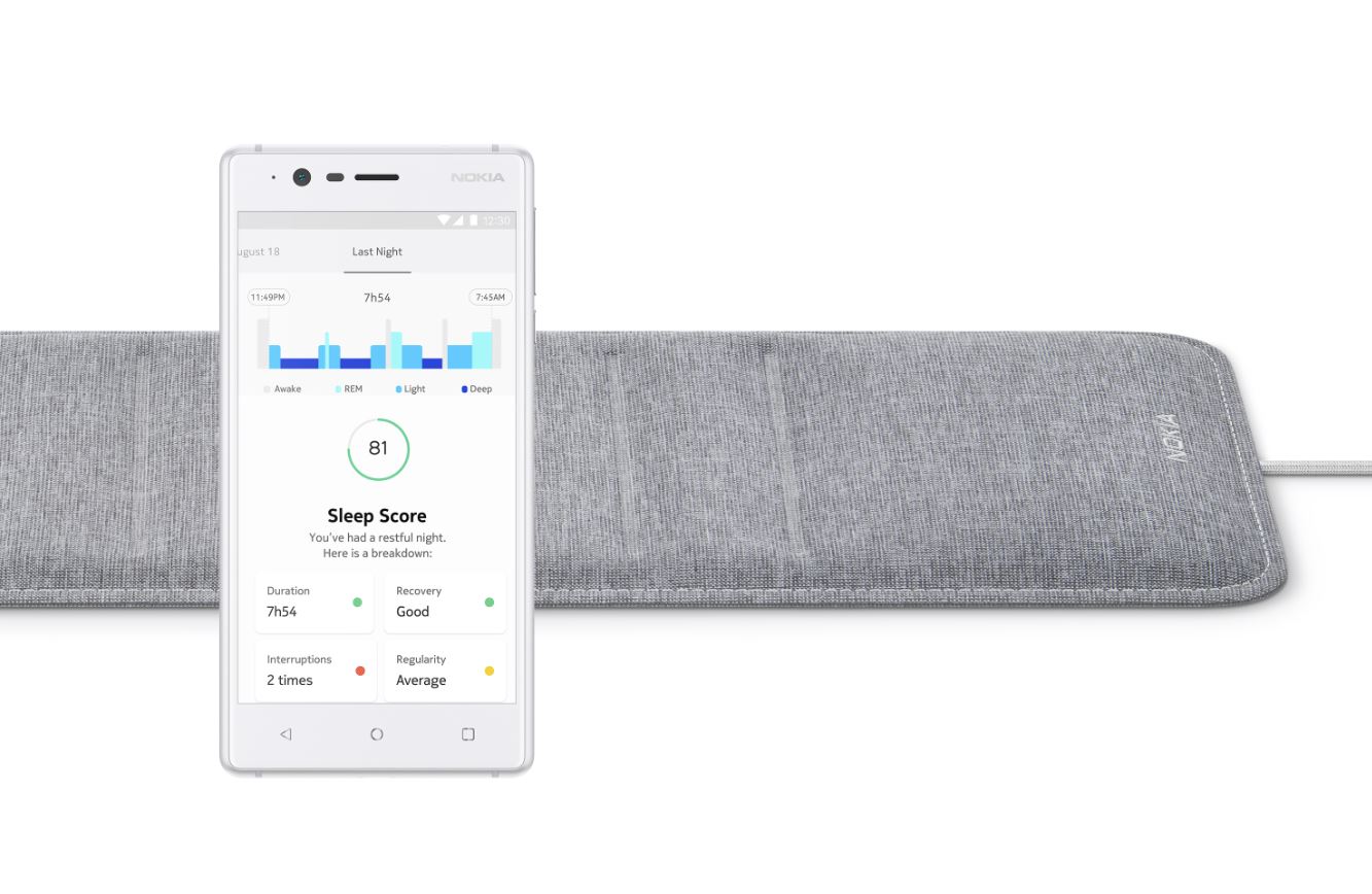 Nokia Unveils Advanced Sleep Sensor Offering Personalised Insights and ...