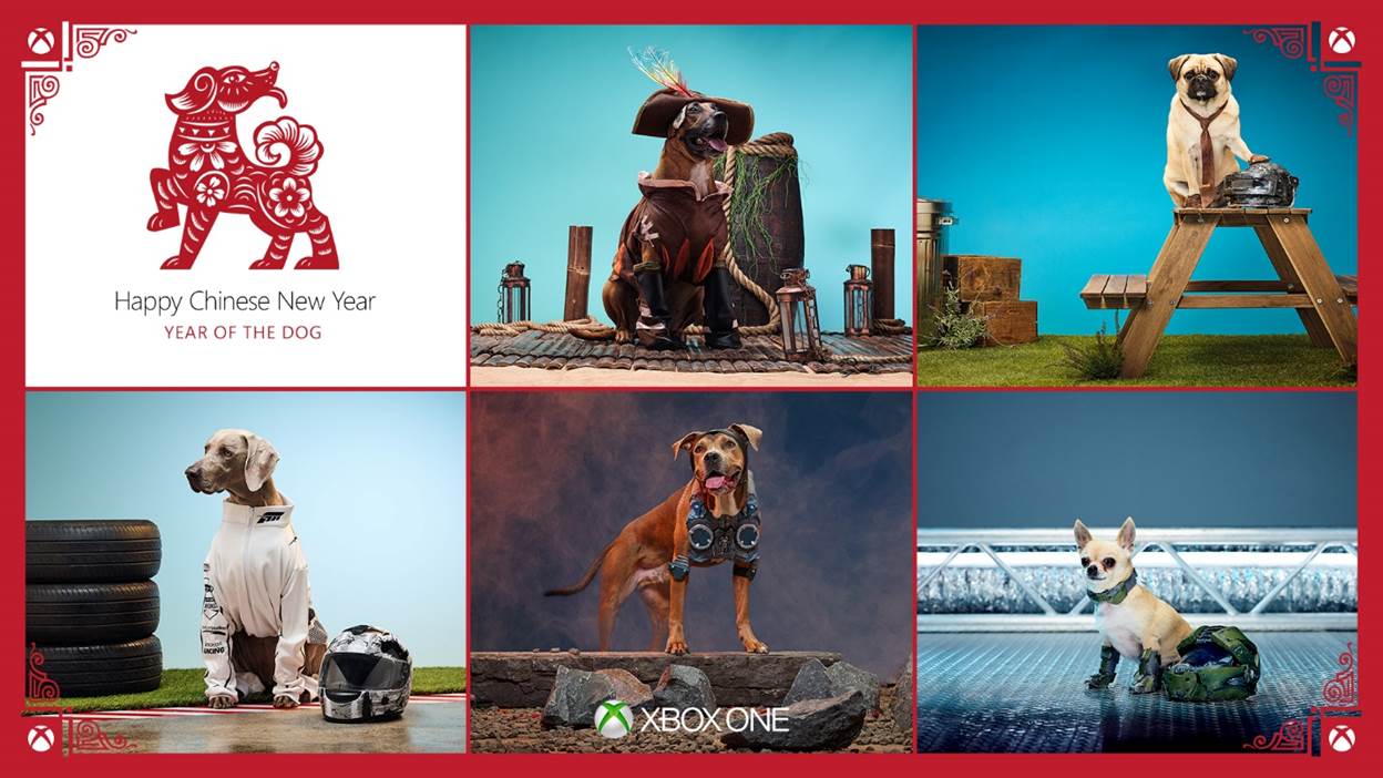 Xbox CosPups Join Gaming Heroes to Celebrate the Year of the Dog ...