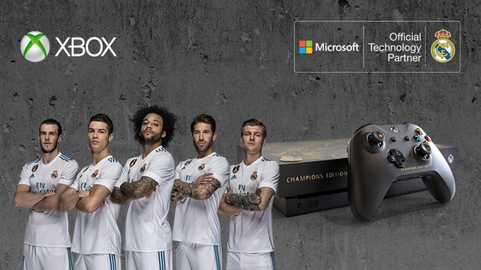 Xbox and Real Madrid create custom Xbox One X (and one's up for grabs ...