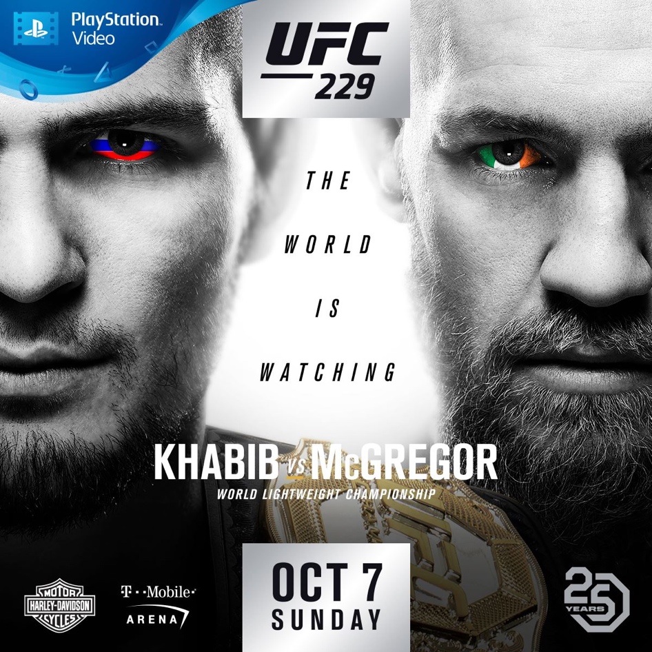 UFC229: Khabib vs. McGregor Now Available to Pre-Order From PlayStation ...