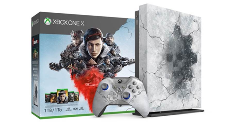 Bigger than Ever: Gears 5 Limited Edition Xbox One X Console ...