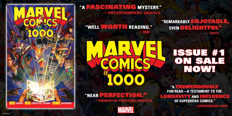 SEE WHAT CRITICS ARE SAYING ABOUT MARVEL COMICS #1000! - Impulse Gamer