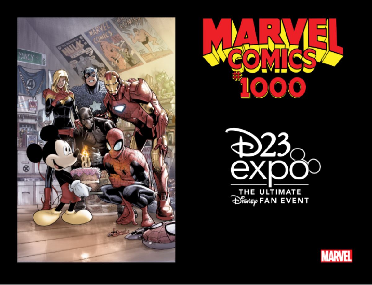 MARVEL REVEALS LIMITED-EDITION MARVEL COMICS #1000 VARIANT FOR D23 EXPO ...