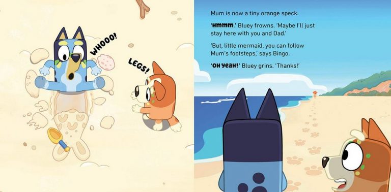 Bluey the Beach Book Review - Impulse Gamer