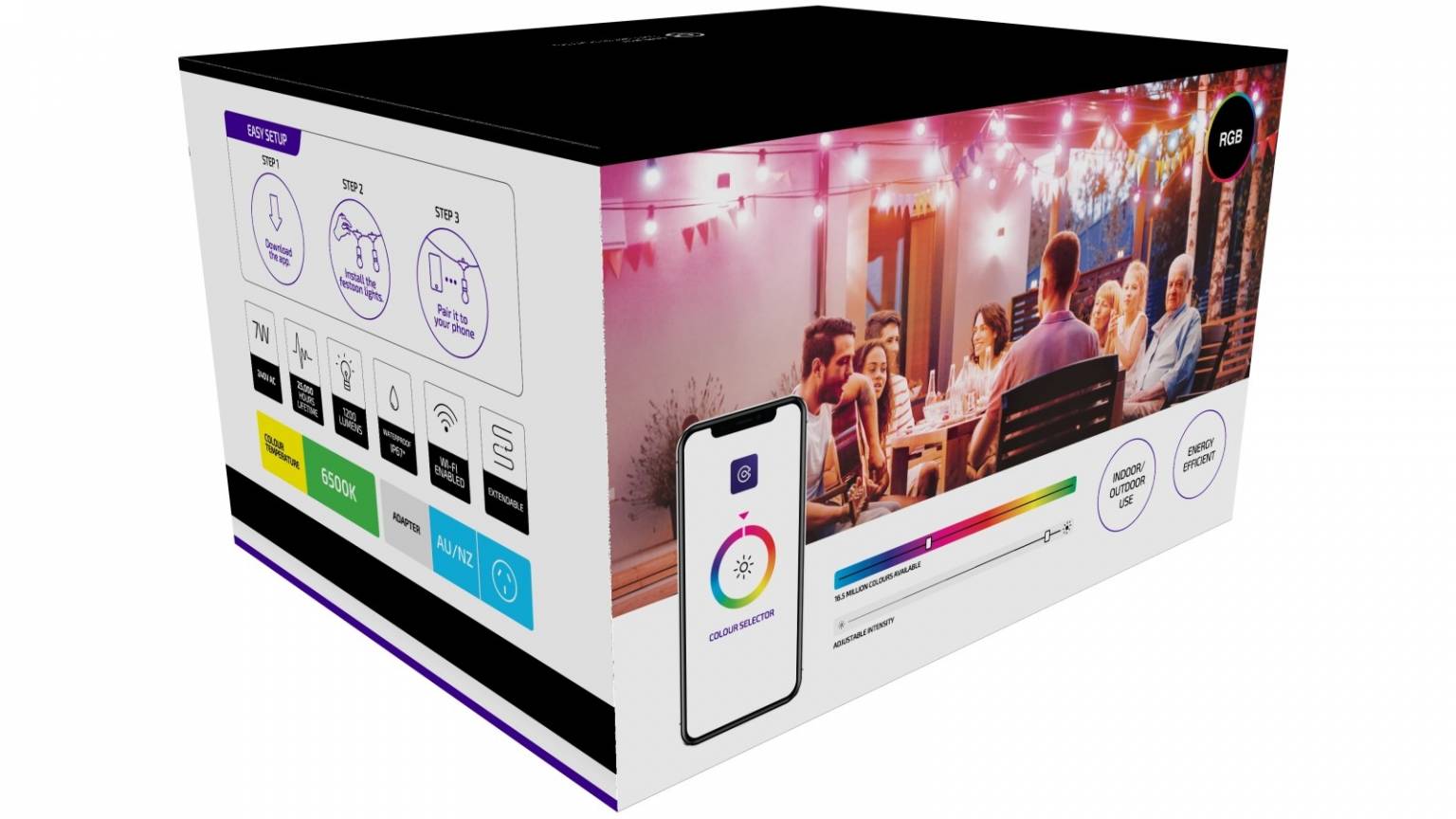 Connect Smart RGB LED Festoon Lights Review - Impulse Gamer
