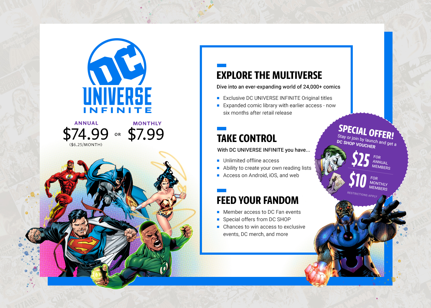 DC Universe Transforms Into DC Universe Infinite, The Ultimate Comic ...