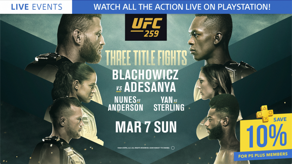 UFC 259 coming to PlayStation! - Impulse Gamer