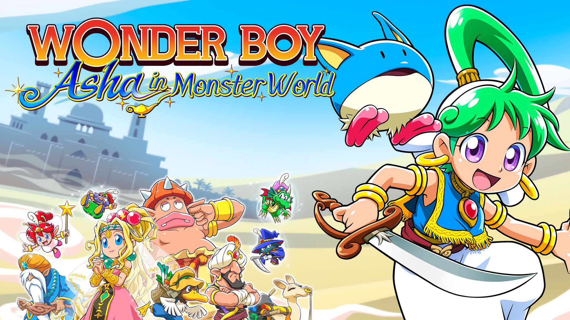 Wonder Boy Asha in Monster World Switch Review - Impulse Gamer