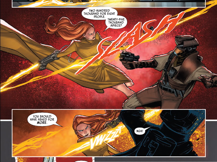 Star Wars: War Of The Bounty Hunters - Boushh #1 (2021) Review - Impulse Gamer