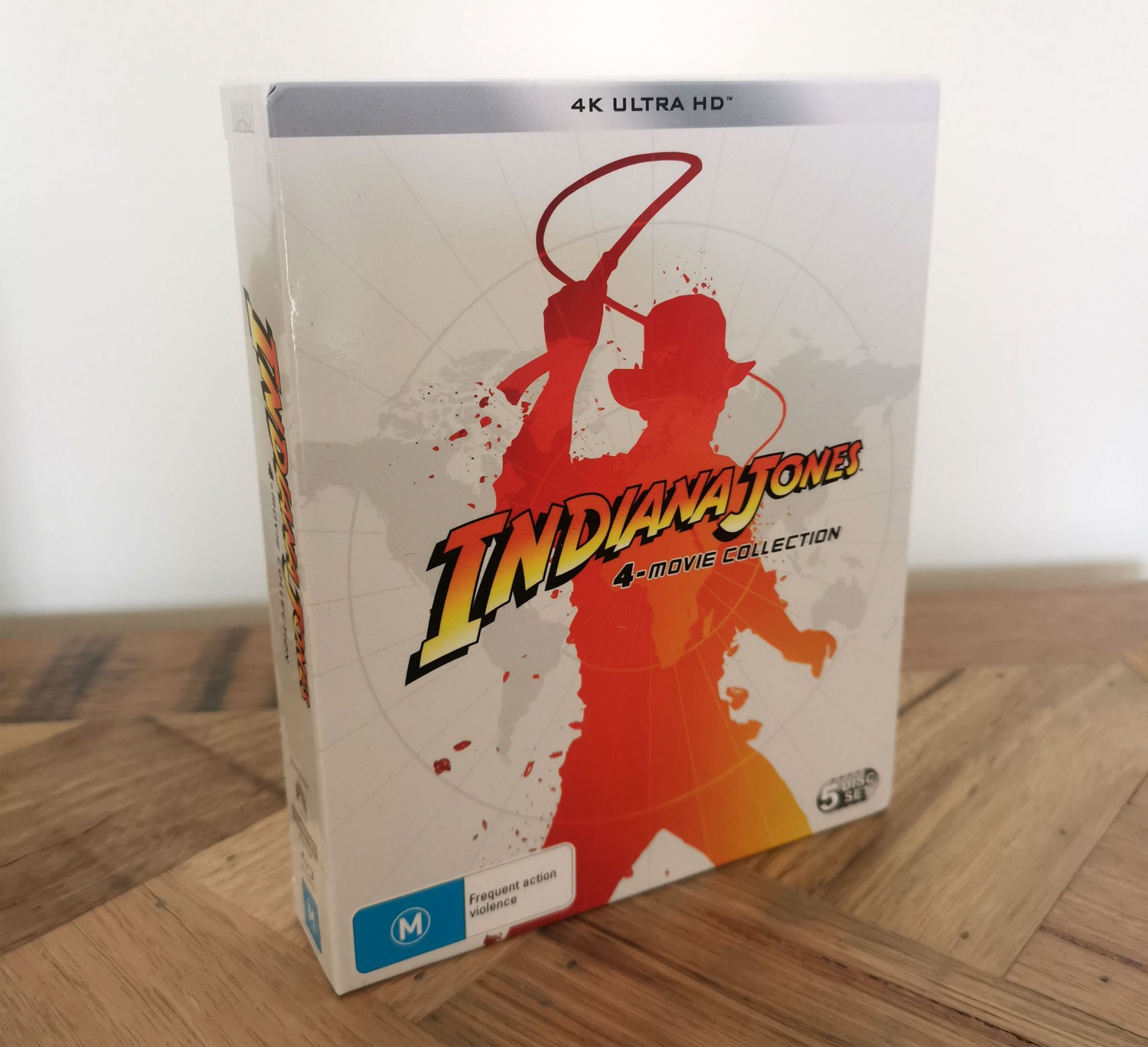 Indiana Jones 4 Movie Collection Review (4K Ultra HD + Blu-ray ...