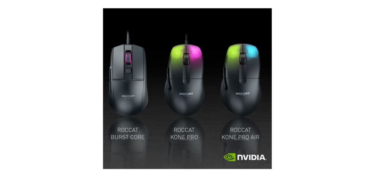 ROCCAT Gaming Mice to support Nvidia’s Reflex Latency Analyser ...