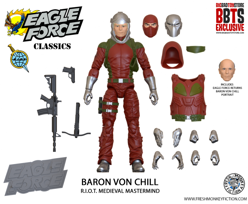 Celebrate 40 Years of Eagle Force with 12 New Classic 4" Action Figures ...