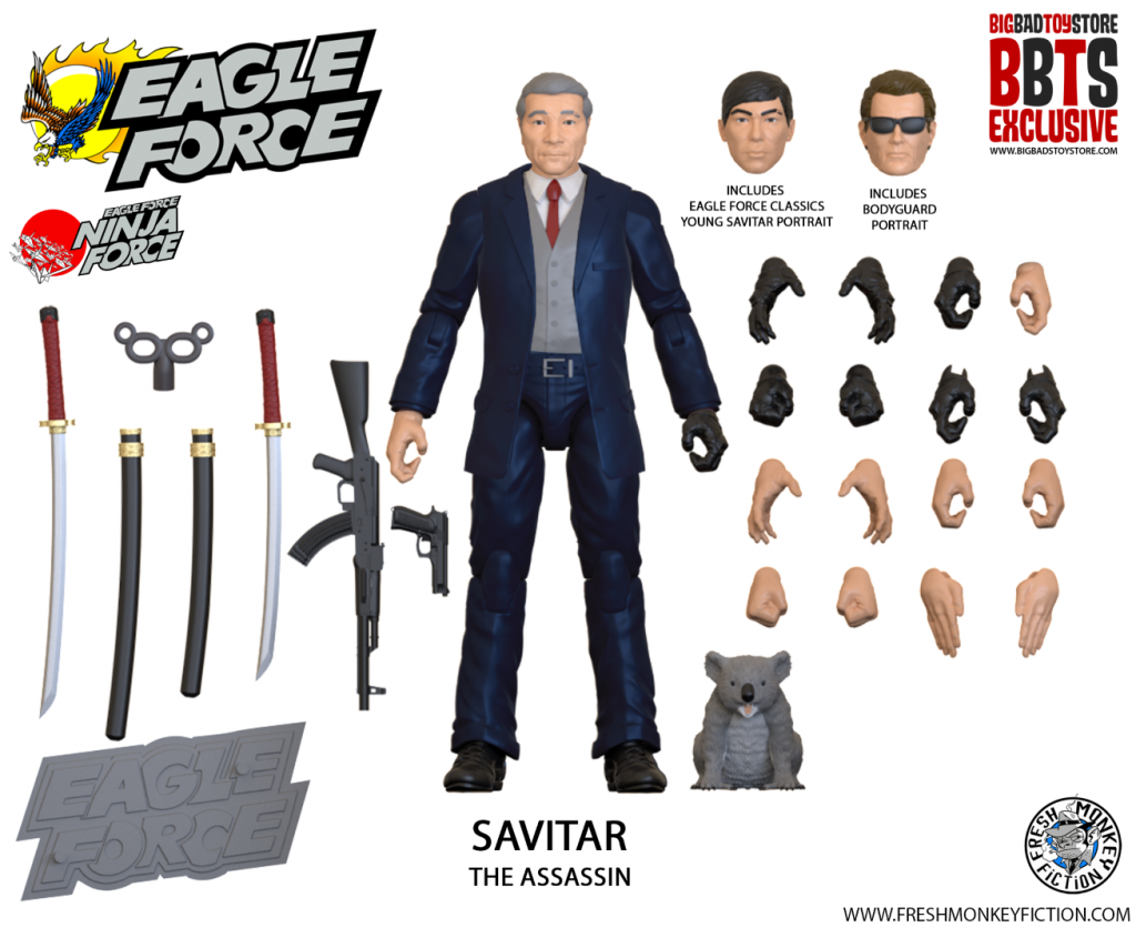 Celebrate 40 Years of Eagle Force with 12 New Classic 4" Action Figures ...
