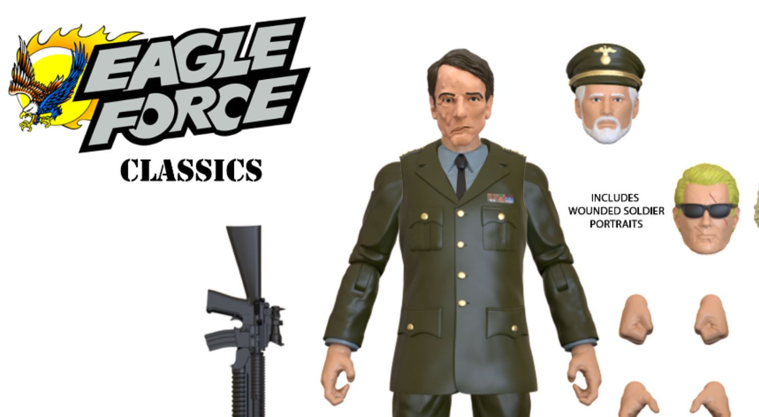 Celebrate 40 Years of Eagle Force with 12 New Classic 4" Action Figures ...