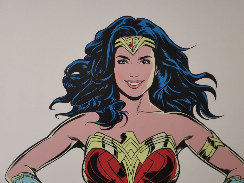 Kismet Decals Review #WW84 Hero Pose 1 Licensed Wall Sticker ...