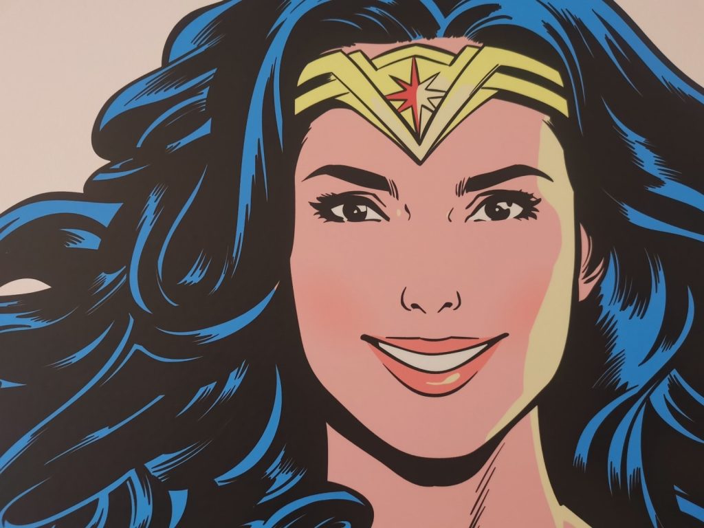 Kismet Decals Review #WW84 Hero Pose 1 Licensed Wall Sticker ...