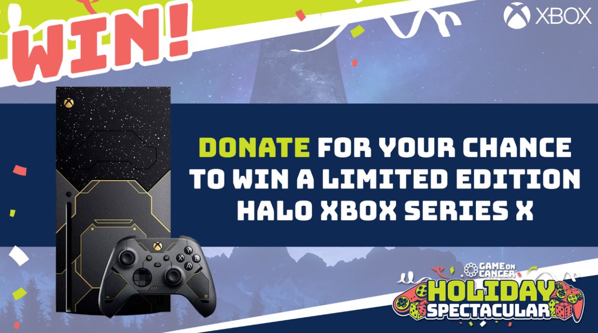 XBox Halo 20th Anniversary console prize for fundraising campaign as ...