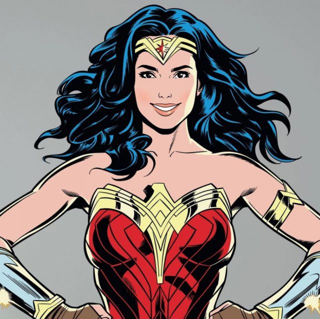 Kismet Decals Review #WW84 Hero Pose 1 Licensed Wall Sticker ...