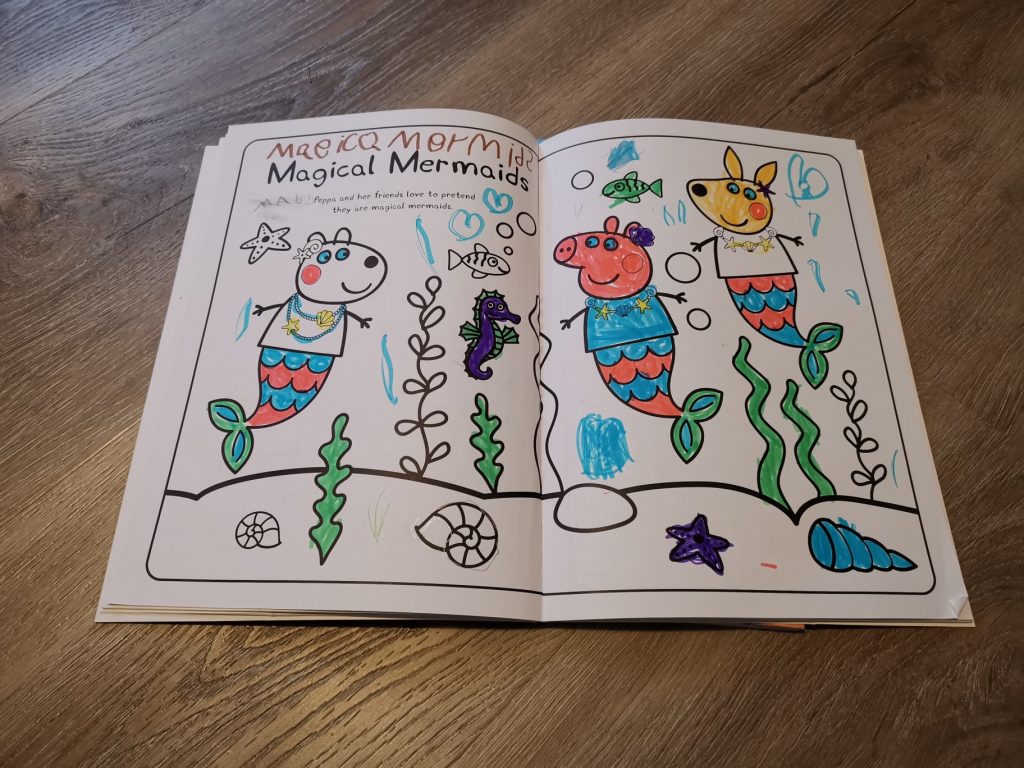 Peppa's Australian Ocean Colouring Book Review - Impulse Gamer
