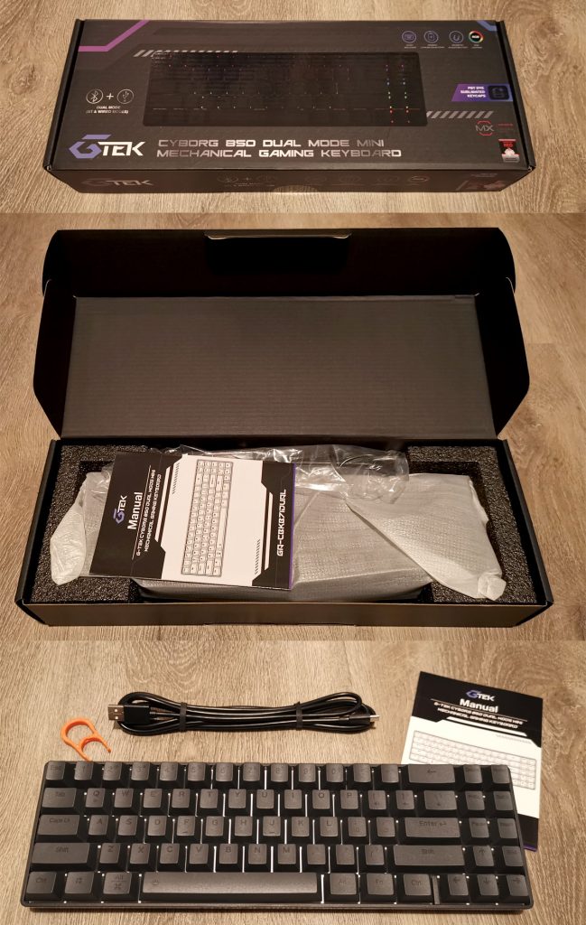 G-TEK Cyborg 850 Mini Mechanical Gaming Keyboard Review - Impulse Gamer