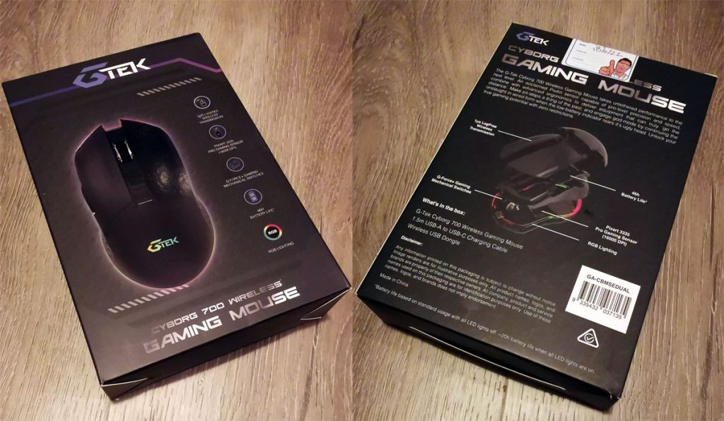 G-TEK Cyborg 700 Wireless Gaming Mouse Review - Impulse Gamer