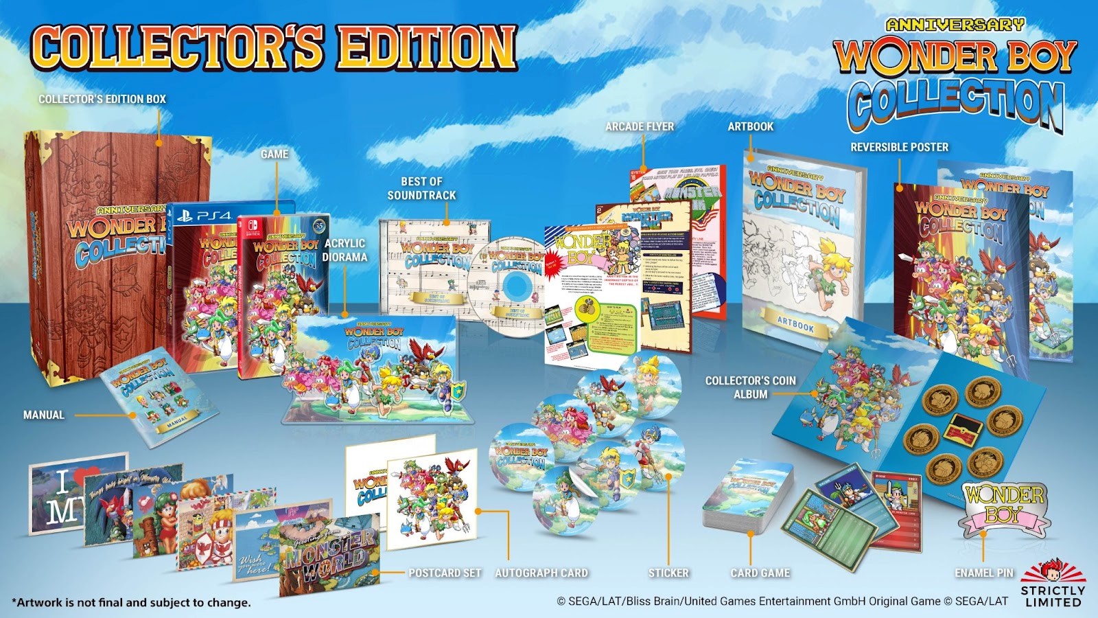 Wonder Boy Anniversary Collection (Switch/PS4) Pre-order / digital ...