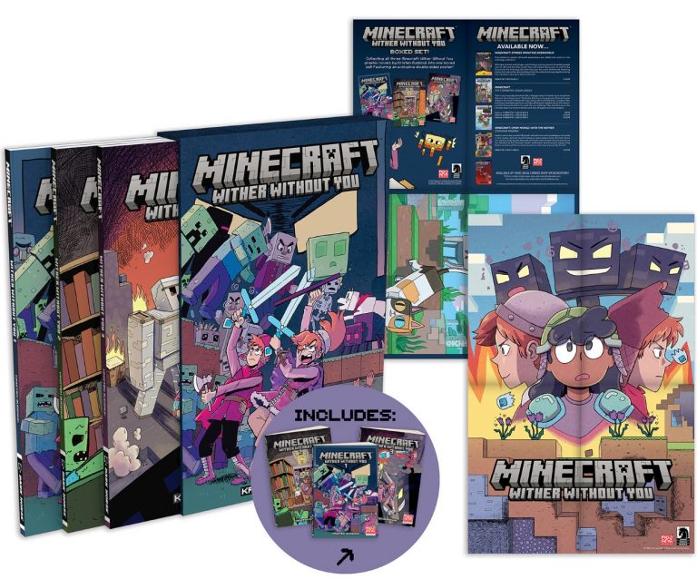 NEW 'MINECRAFT' GRAPHIC NOVEL AND BOXED SETS COMING FROM DARK HORSE ...
