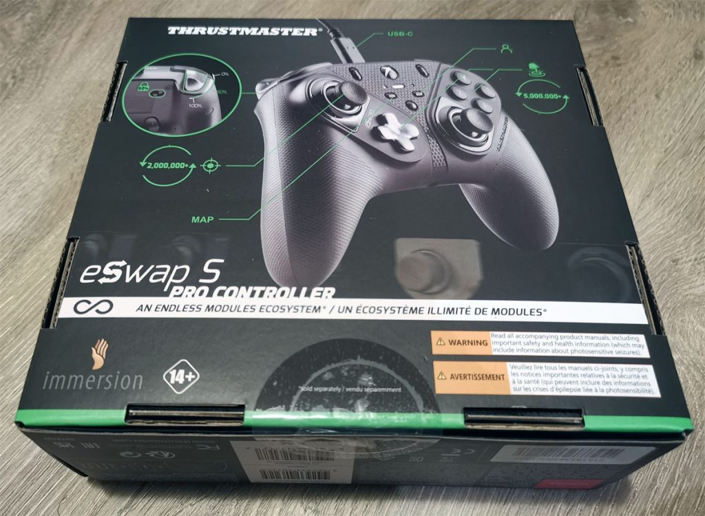 Thrustmaster ESWAP S Pro Controller Gamepad Review - Impulse Gamer