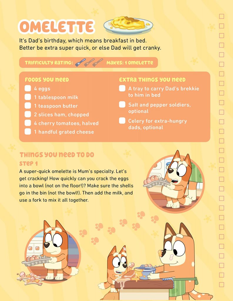 Bluey: Bluey and Bingo's Fancy Restaurant Cookbook Review - Impulse Gamer