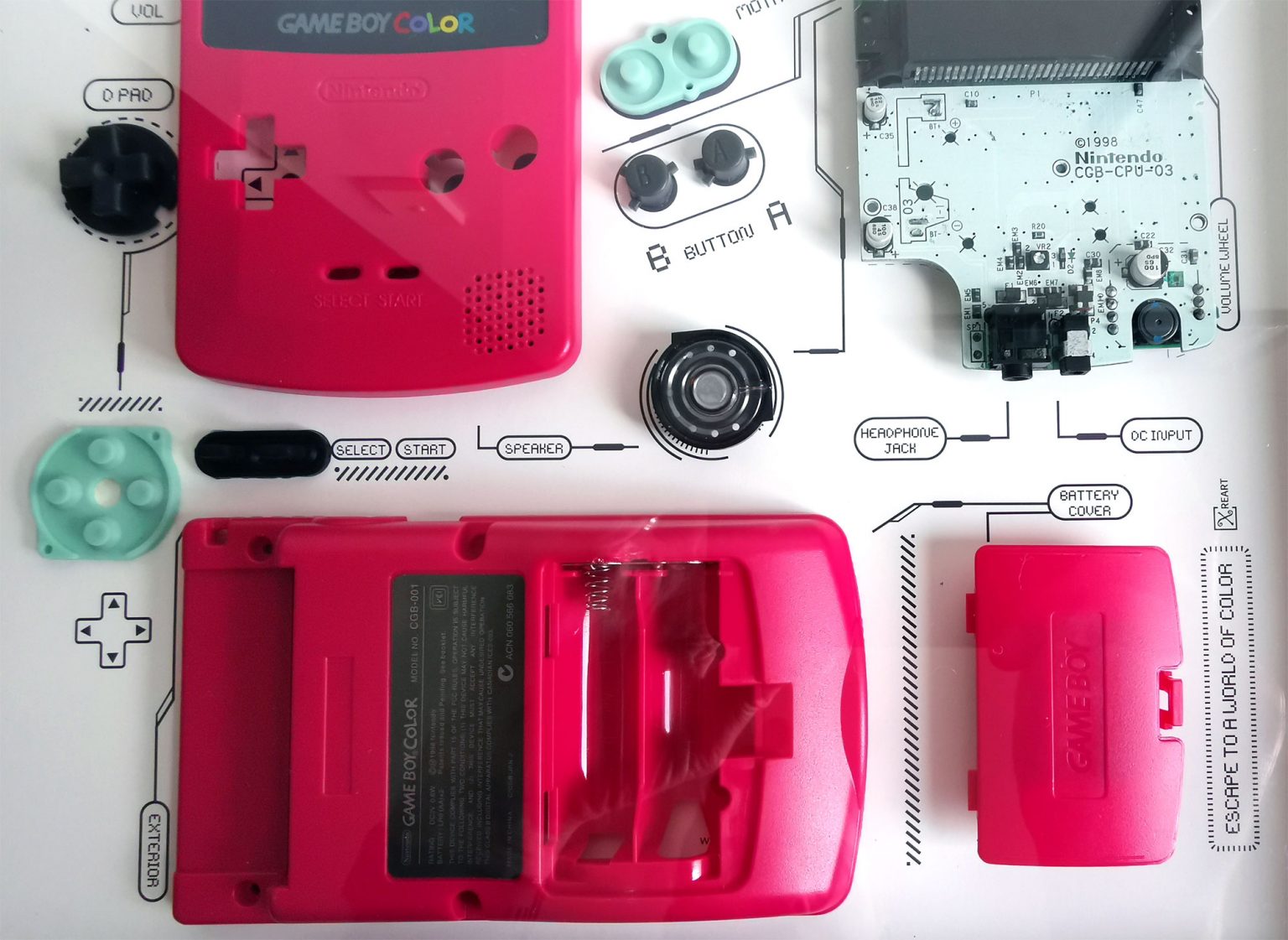 Xreart Nintendo Game Boy Color Frame Review - Impulse Gamer