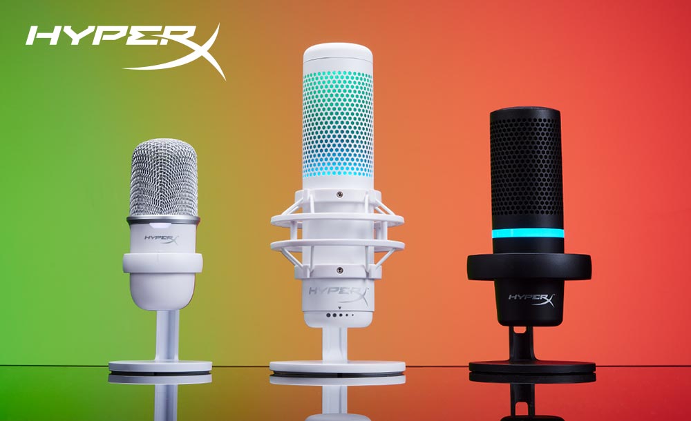 New HyperX DuoCast microphone and white QuadCast S and SoloCast launch ...