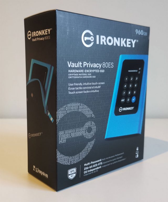 Kingston IronKey Vault Privacy 80 External SSD Review - Impulse Gamer