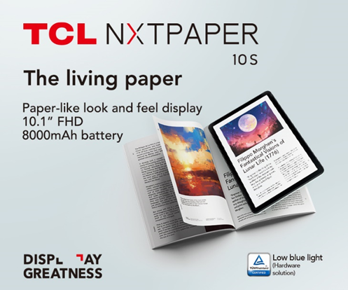 TCL Premieres Proprietary NXTPAPER Screen Technology In Australia For ...