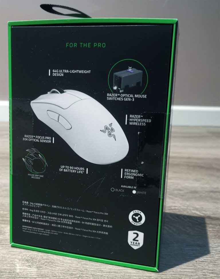 Razer DeathAdder V3 Pro Review - Impulse Gamer