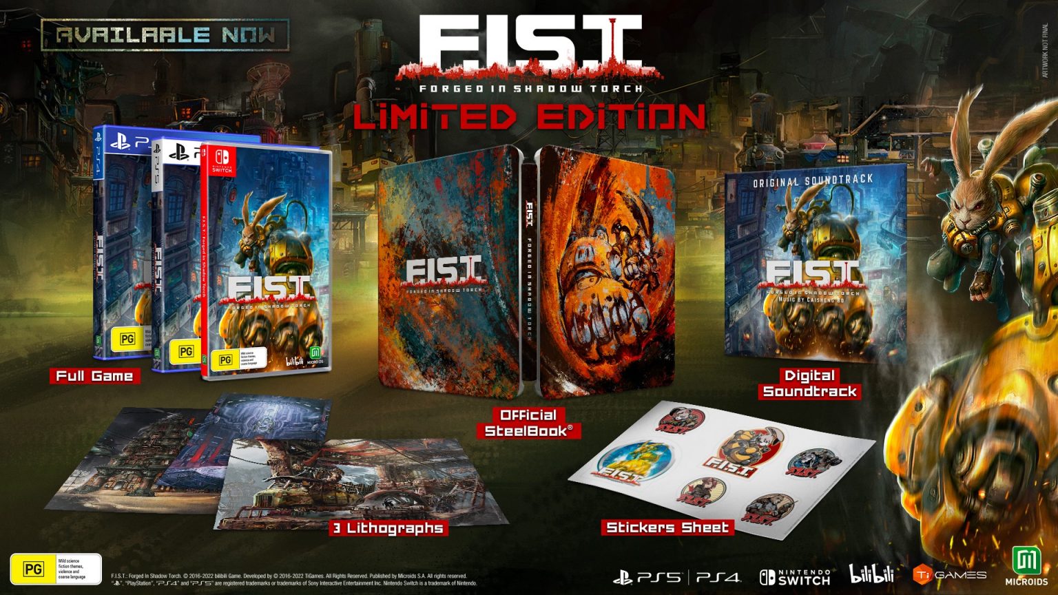 F.I.S.T.: FORGED IN SHADOW TORCH‘S RETAIL EDITIONS ARE NOW AVAILABLE ...