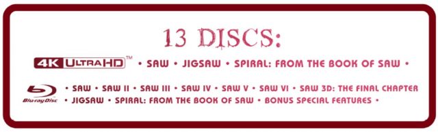 Saw: The Ultimate Collection - 4K + Blu-ray with exclusive replica REVERSE BEAR TRAP - Impulse Gamer