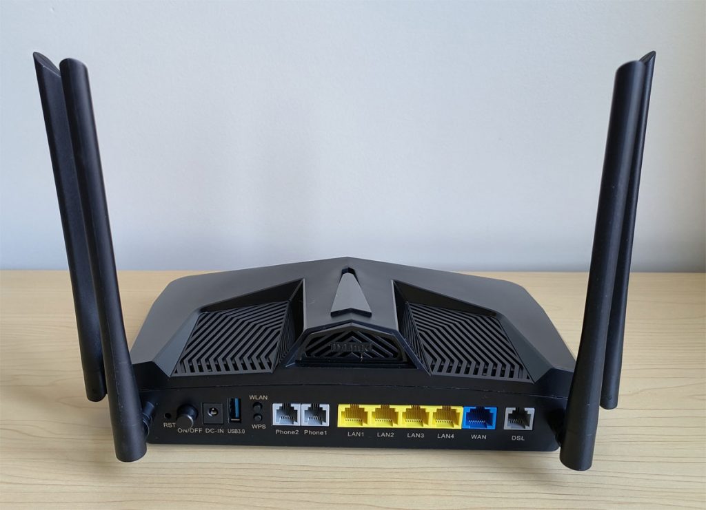 D-Link AX Connect AX1800 Review (Wi-Fi 6 VSDL2 / ADSL2+ Modem Router ...