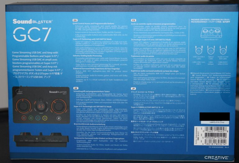 Creative SoundBlaster GC7 Review @CreativeLabs @CreativeLabsAU ...