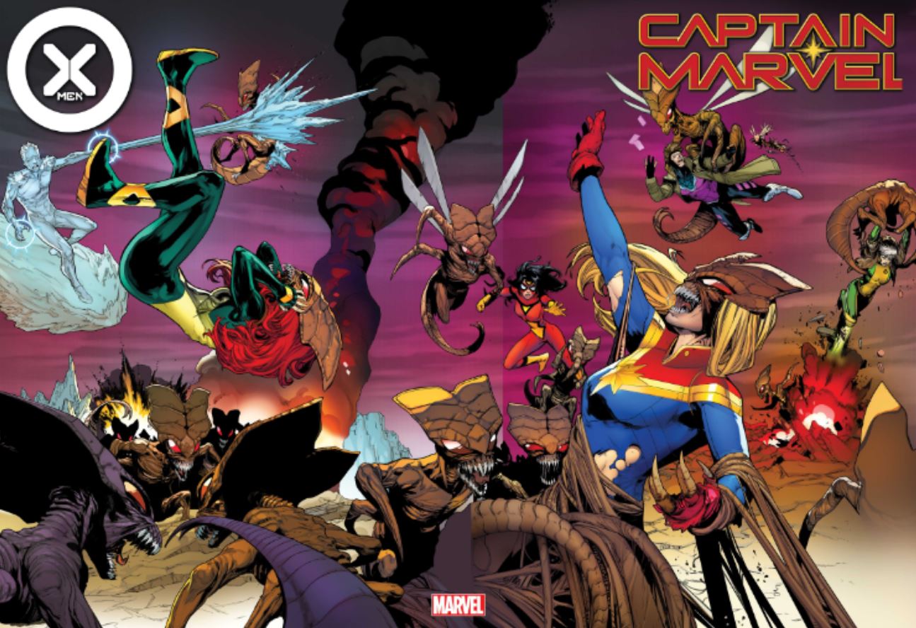 THE X-MEN AND CAPTAIN MARVEL JOIN FORCES TO PUT AN END TO MARVEL'S MOST ...